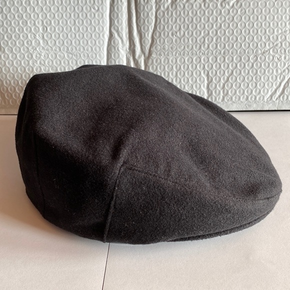 Magill | Accessories | Vintage Magill Wool Blend Winter Black Newsboy ...